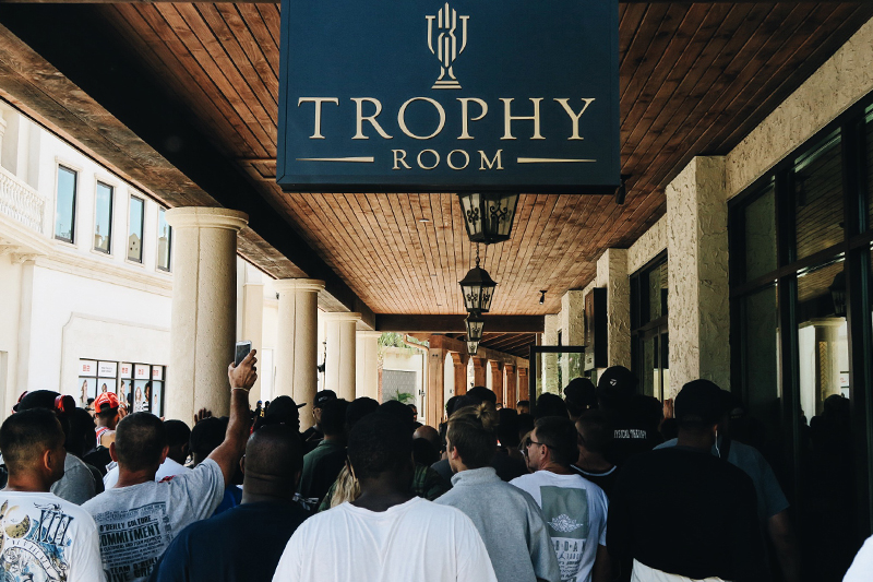 Marcus James Jordan Opened His Shoe Store “Trophy Room” On May 23, 2016 ...